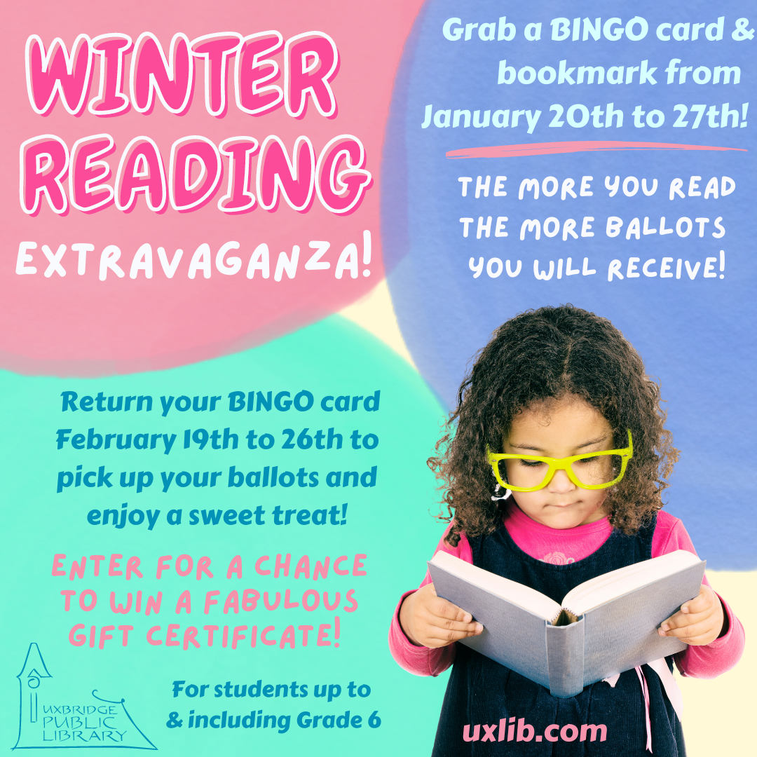 Uxbridge Public Library – Reading. Learning. Growing Together.