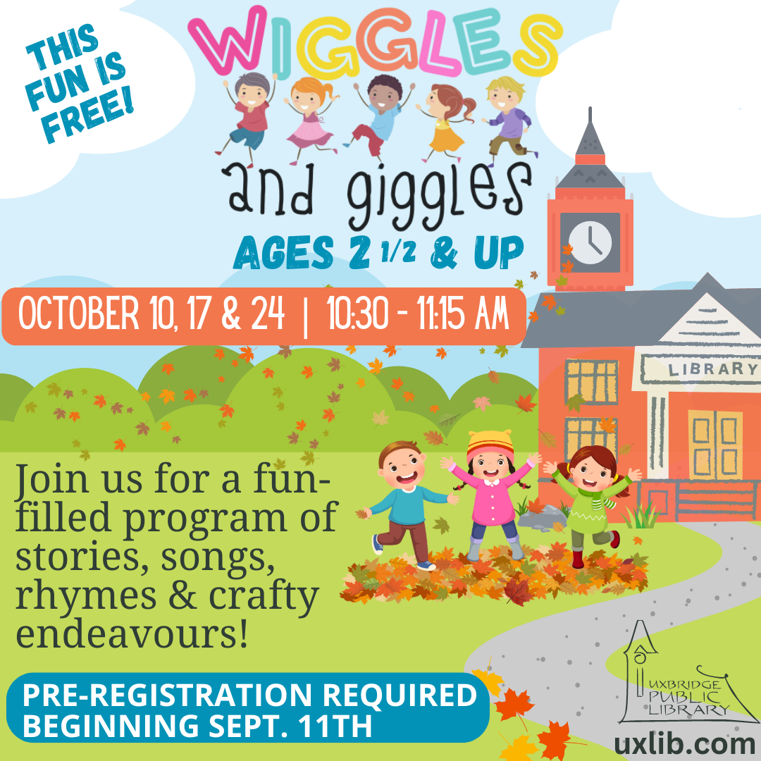 Uxbridge Public Library – Reading. Learning. Growing Together.